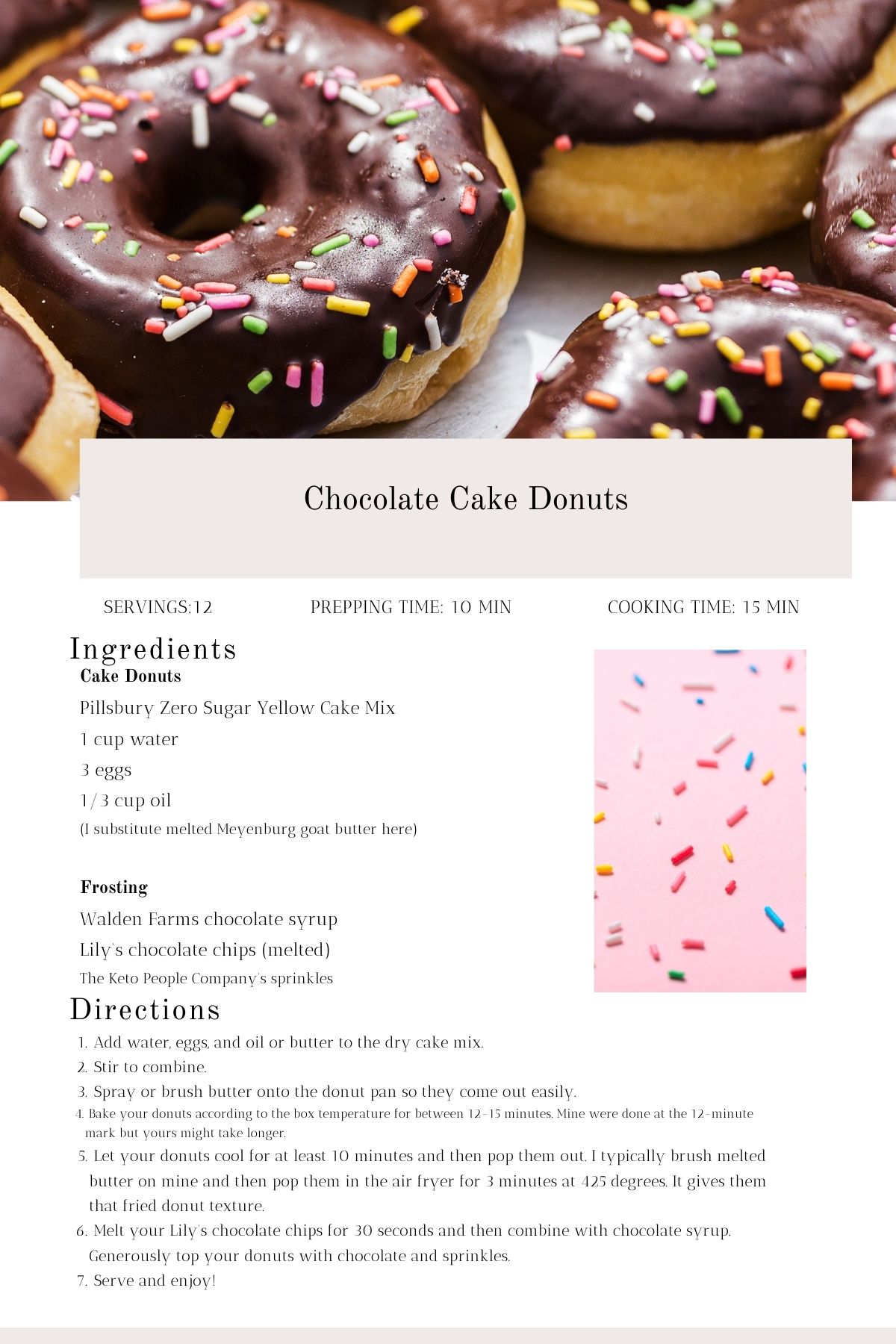 Sugar and Starch Free, No Problem – Eat healthy. Eat happy.